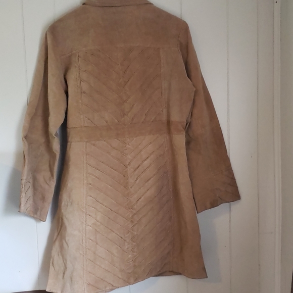 Outer Edge | Jackets & Coats | Vtg Boho Leather Jacket | Poshmark
